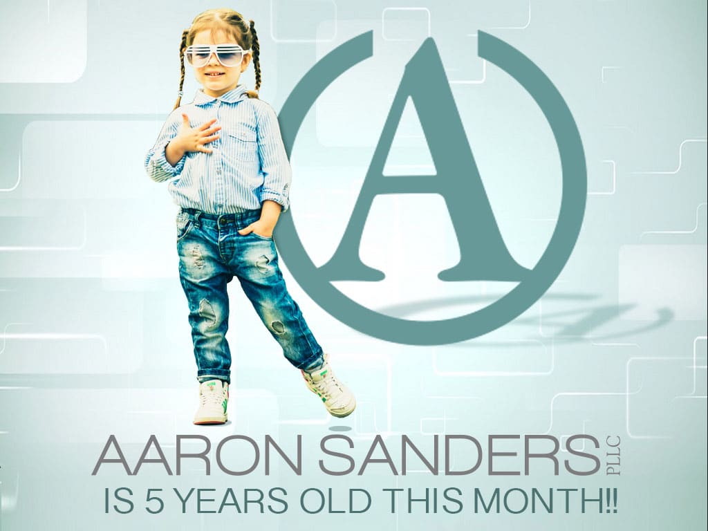 Aaron | Sanders is 5 years old! - Rick Sanders Law